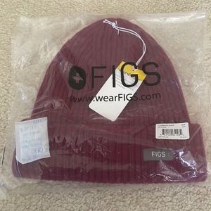 Figs | Accessories | Nwt Figs Limited Edition Dark Magenta Beanie ...